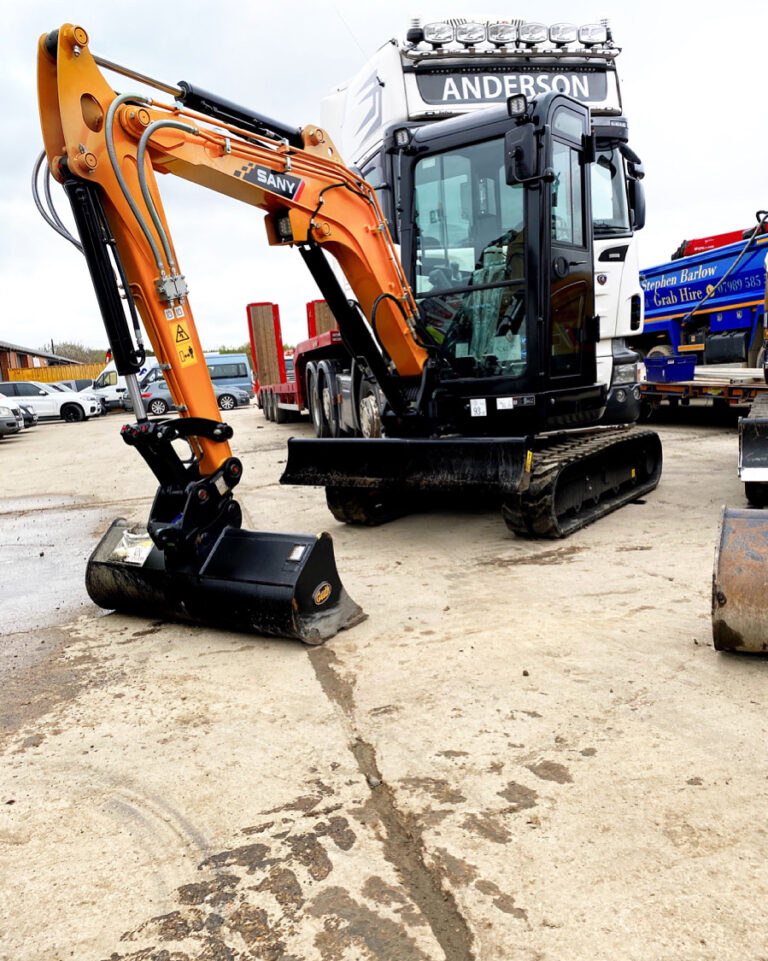 SANY SY50 EXCAVATOR | Anderson Plant and Haulage Limited